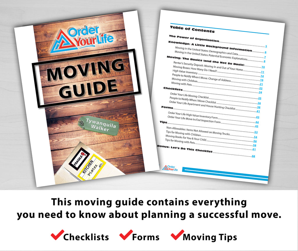 Moving Guide - Order Your Life