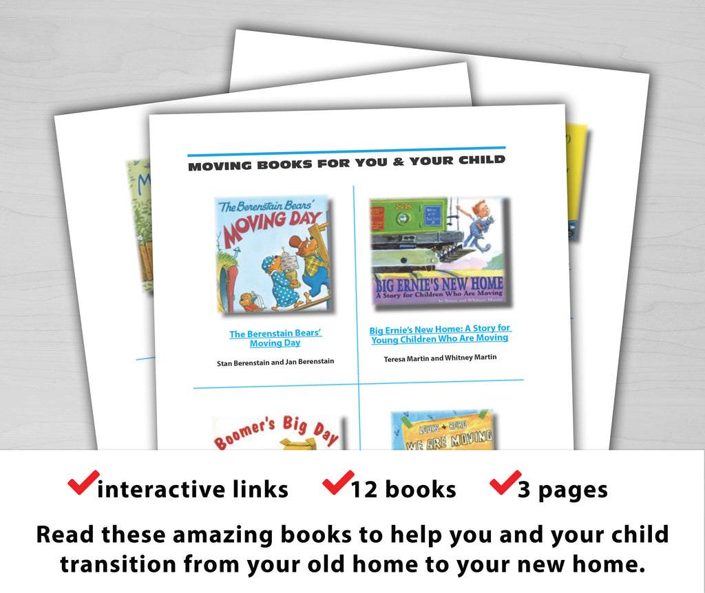 Moving Books for You and Your Child - Order Your Life